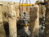 China Heavy Duty Round Pile Cutter Hydraulic Concrete Pile Splitter for sale