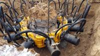 China Heavy Duty Round Pile Cutter Hydraulic Concrete Pile Splitter for sale