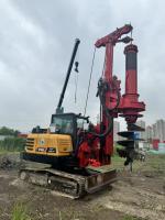 China Deep Hole Mini Drilling Rig offering rotation speed 7 to 40 Rpm engineered for durability and piling operation for sale