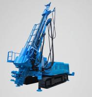 China Jet Grouting Drilling Rig with 400 L Hydraulic Oil Tank 119 KW Diesel Engine and Pivoting +/-10° for Soil Improvement for sale