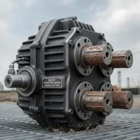 China Fully Sealed Mud Resistant Reduction Gearbox for Hydraulic Trench Cutter Milling Operation for sale