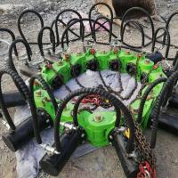 China Excavator Mounted Square Pile Breaker with Alloy Breaking Jaw for Bridge Foundation Construction for sale