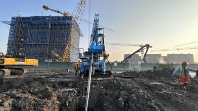 China Low Noise Energy Saving Jet Grouting Equipment for Indoor Underground Construction for sale