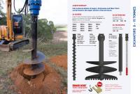 China Auger Drill AP3000 Hydraulic Earth Drill Suitable for Foundation Drilling and Soil Sampling for sale