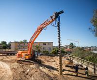 China Hydraulic Earth Auger Mini Excavator Earth Auger Drilling Machine for sale