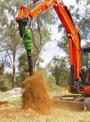 China High Torque Hydraulic Earth Auger Offering Max Auger Diameter Clay Shale 300 and Flow 25-70 Solution for Earth Drilling Tasks for sale