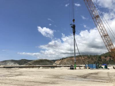 China Bottom Feed Electrical Vibroflot for Offshore Underwater Vibro Replacement Construction for sale