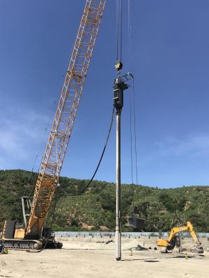 China Electrical Vibroflot Deep Water Port Wharf Foundation Reinforcement Soil Compaction and Ground Improvement for sale