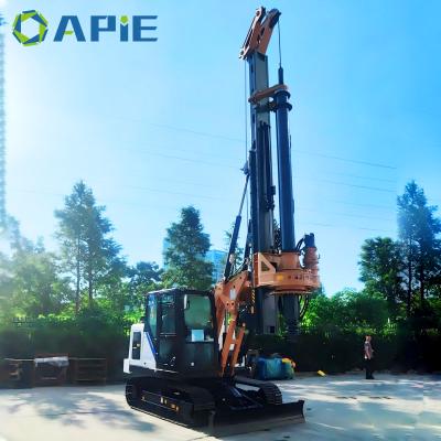 China Mini Rotary Drilling Machine Complete Package With Full Set Drilling Tools and Wear Spare Parts for sale