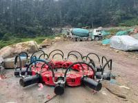 China Hydraulic Pile Breaker with 300KN Max Thrust 30MPa Cylinder Pressure for 1000-1150mm Pile Diameter Range for sale