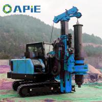 China Small Rotary Piling Rig with Drilling Diameter Range 380 to 1000 mm for sale
