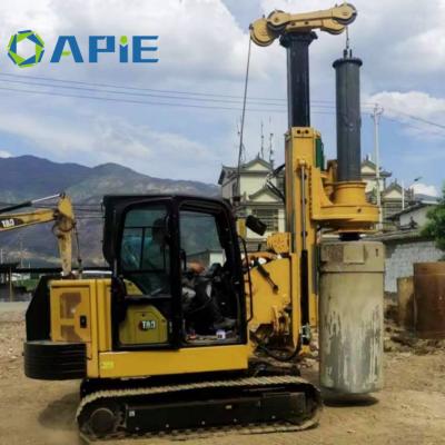 China Drilling Diameter Range 380 To 1000 mm Mini Piling Rig For Limited Access Site for sale
