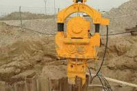 China High Excitation Force Electric Vibratory Hammer for Steel Sheet Pile for sale