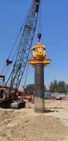 China High‑Frequency Vibro Hammer Single Double Clamp Suitable for Excavators for sale