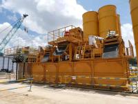 China High-Capacity 500m³/h Mud Desander with 177kW Total Power and 0.06mm Cut Point for Trench Cutter Projects for sale