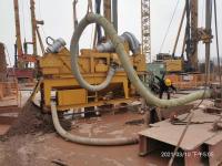 China High-Capacity 500m³/h Desander and Trench Cutter with 0.06mm Cut Point and 177kW Total Power for Slurry Treatment for sale
