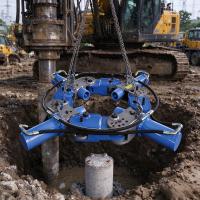China Hydraulic Pile Breaker Silent Operation High Strength Drill Rod Construction Site for sale
