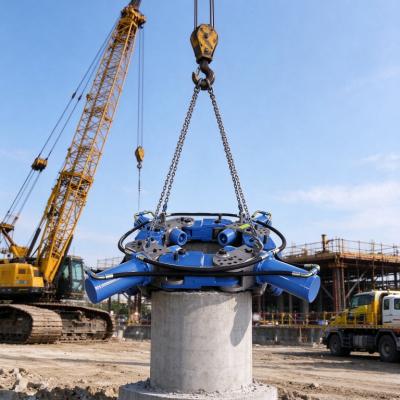 China Hydraulic Pile Breaker Modular Design Unified Spec Pile Diameter 2500mm To 3300mm Custom for sale