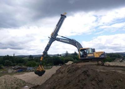 China 23t Km220 Clamshell Telescopic Arm Long Reach Boom 0.6m3 Hydraulic Excavator Arm for sale
