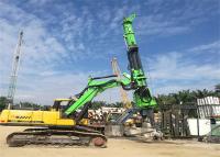 China 7rpm Construction Pile Driver Attachment Hydraulic Driving Foundation Drill Rig for sale