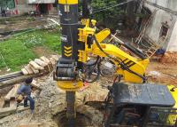 China Engine Excavator Pile Driver Attachment 50kNm Bore Pile Deep Well Drilling Machine for sale