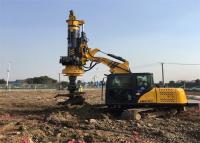 China Foundation 10m Depth 220KN Mini Excavator Pile Driver Small Piling Rig 34.3mpa for sale