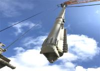 China Bottom Feeding 1800rpm 10m3/Min Electrical Vibroflot  Equipment Stone Column Pile Driver for sale