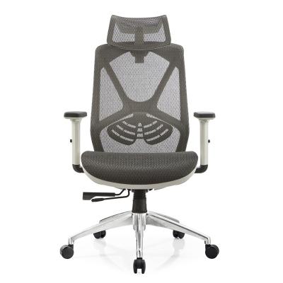 China 2D Adjustable Headrest Ergonomic Folding Office Chair 360 Rotation SGS Certified 80cm Lift for sale