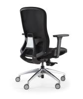 China Ergonomic Office Chair 360 Swivel Height Adjustable Aluminum Alloy Frame Mesh Back for sale