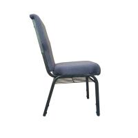 China BS5852 Church Auditorium Chairs Banquet Metal Iron Conference Training Chair with Grid Bracket 1.5mm Steel for sale