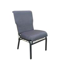 China CA117 Banquet Metal Iron Conference Chair 12mm Plywood with Grid Bracket Auditorium Seating for sale