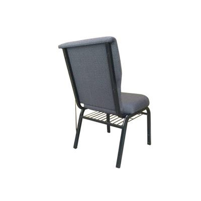 China CA117 Banquet Metal Iron Conference Chair 12mm Plywood with Grid Bracket Auditorium Seating for sale