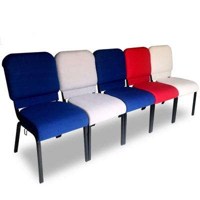 China Dirt Resistant Auditorium Chair 540mm Center Cotton Linen Cloth Easy Clean Exquisite Sewing for sale