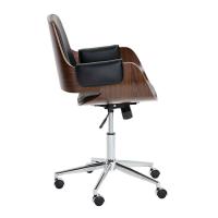 China Vintage General Indoor Computer Office Chair Kitchen Bar Cafe PU Leather Stool for sale