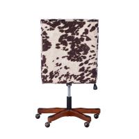 China Velvet Ergonomic Folding Office Chair 360 Degree Swivel Adjustable Backrest Salon Equipment for sale
