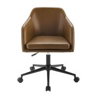 China Luxury Rotary PU Leather Hotel Chair Customizable Hair Salon Makeup Chair 45x87x45cm for sale
