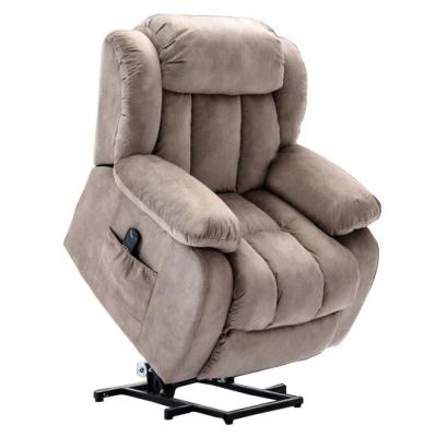 China Electric Full Body Massage Reclining Chair Sofa 8 Massage Points Custom Flannelette for sale