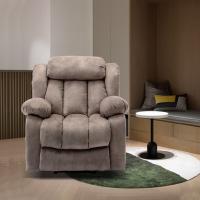 China Electric Full Body Massage Reclining Chair Sofa 8 Massage Points Custom Flannelette for sale