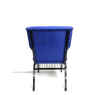 China Church Meeting Hall Chair Thickened Carbon Steel Pipe with Grid Bookshelf 500mm for sale