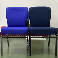 China Dirt Resistant Conference Training Chair With Grid Bracket Backrest for sale