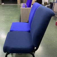 China Dirt Resistant Conference Training Chair With Grid Bracket Backrest for sale