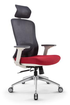 China Ergonomic Mesh Office Chair Adjustable Height Swivel Executive Lift Chair 120kg Capacity for sale