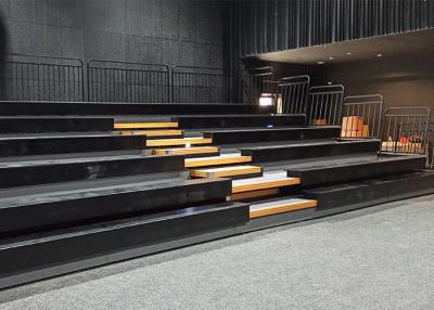 China Indoor Telescopic Seating Collapsible Retractable Gym Bleachers for sale