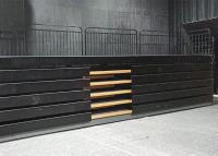 China Indoor Telescopic Seating Collapsible Retractable Gym Bleachers for sale