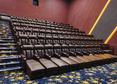China Fabric Upholstery Commercial Theater Seating VIP Cinema Recliner Chair with CA117 Fire Retardant for sale
