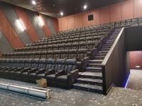 China Fabric Upholstery Commercial Theater Seating VIP Cinema Recliner Chair with CA117 Fire Retardant for sale