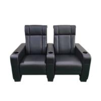 China PP Armrest Electric Theater Hall Recliner Sofa Seats 160 Degree Adjustable Commercial Furniture for sale
