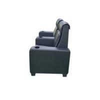 China PP Armrest Electric Theater Hall Recliner Sofa Seats 160 Degree Adjustable Commercial Furniture for sale