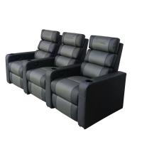 China Electric Cinema Recliner Sofa Seats Living Room Custom Leather Theater Furniture 180kg Load for sale