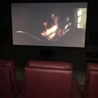 China Electric Cinema Recliner Sofa Seats Living Room Custom Leather Theater Furniture 180kg Load for sale